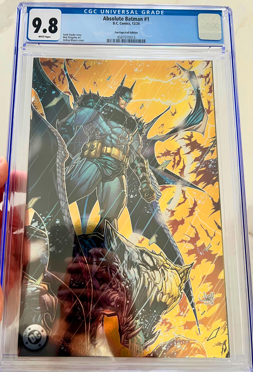 9.8 CGC Absolute Batman Trade Edition Blue Label – jonboymeyers
