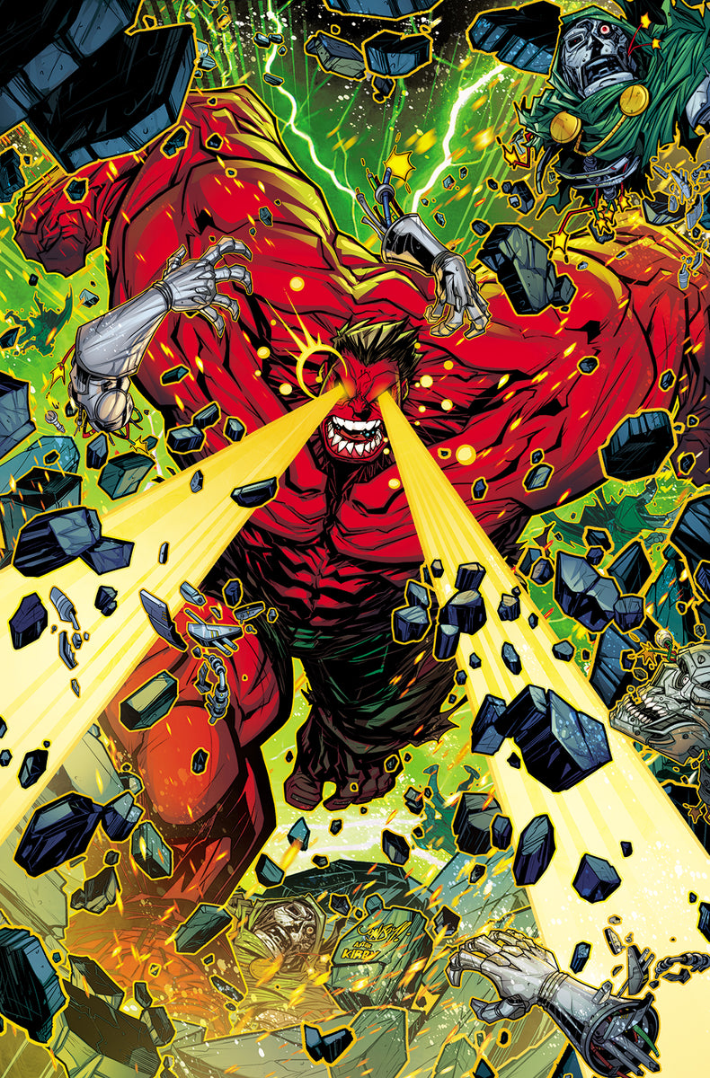 Red Hulk #5 with Foil COA | Jonboy Meyers Comics – jonboymeyers